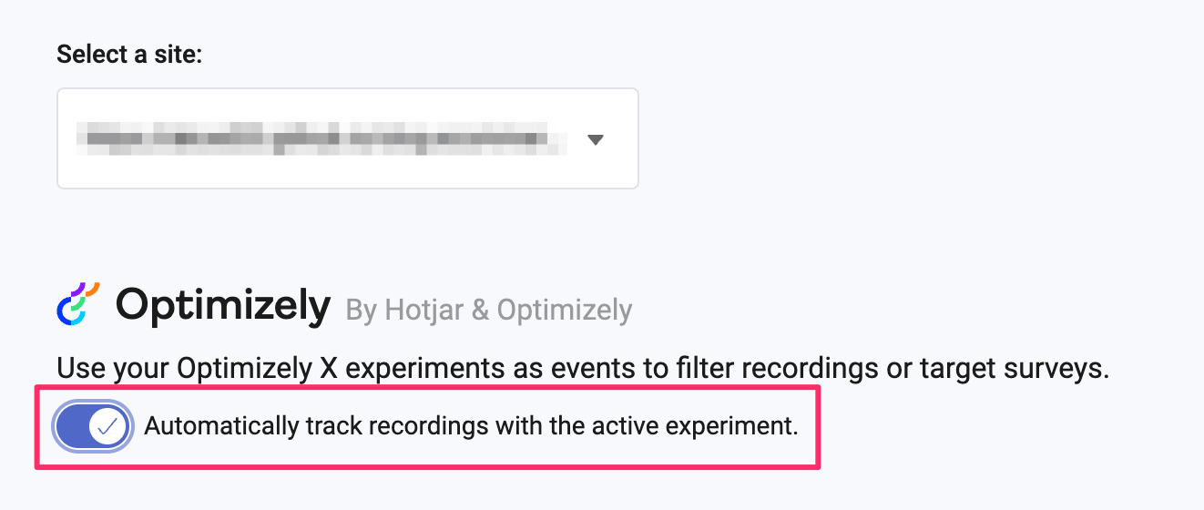 Optimizely (Growth) – Contentsquare Help Center | Documentation & Support
