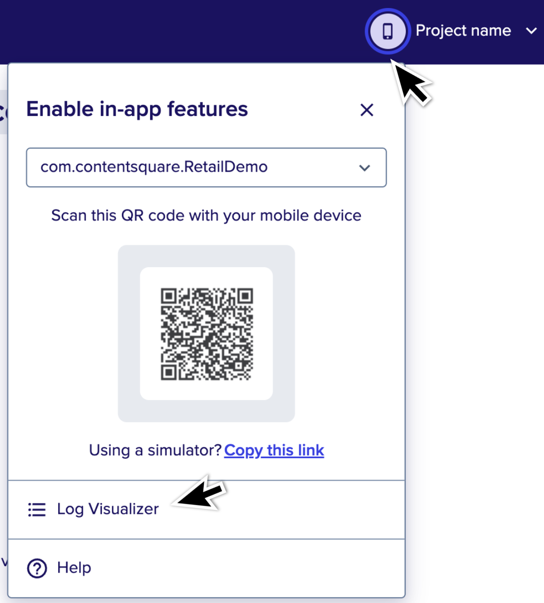 In-app Feature: SDK Log Visualizer – Contentsquare Help Center ...