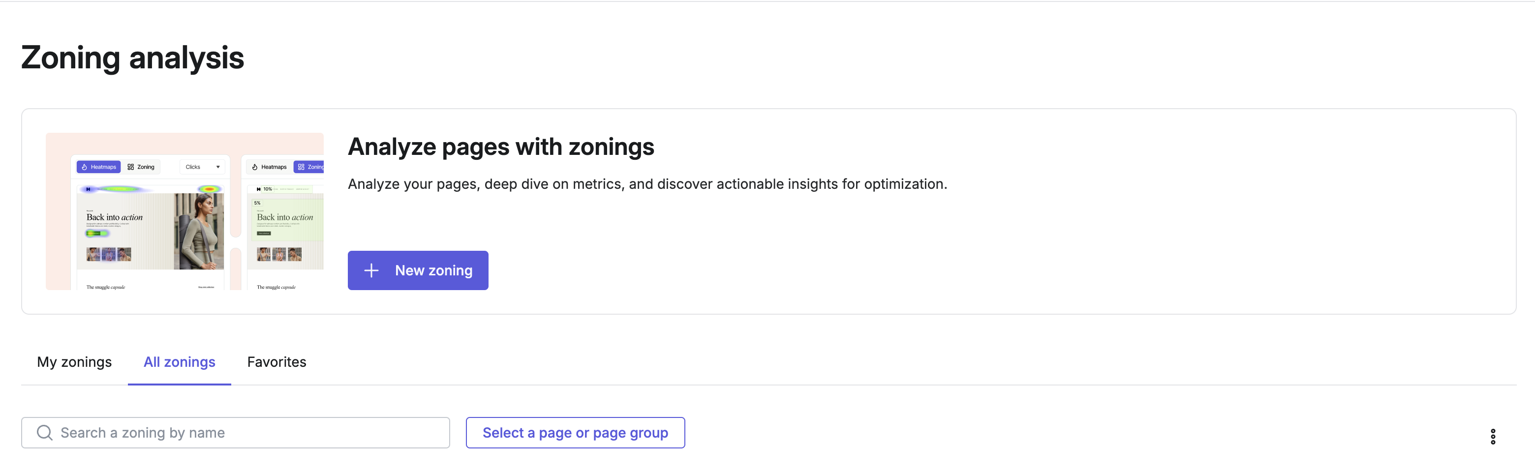 Introduction to Zoning Analysis – Contentsquare Help Center | Documentation & Support