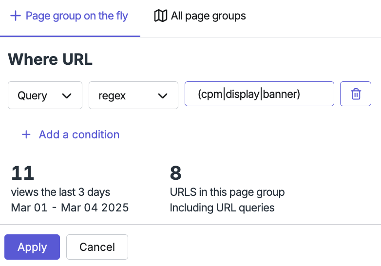 How to create different acquisition segments – Contentsquare Help Center | Documentation & Support