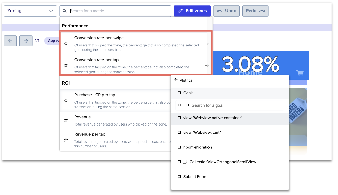Using Goals (Mobile Apps) – Contentsquare Help Center | Documentation & Support