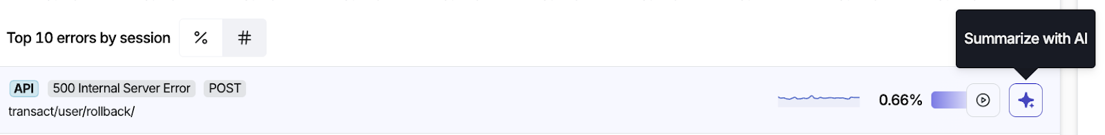 How to use Error Summaries – Contentsquare Help Center | Documentation ...