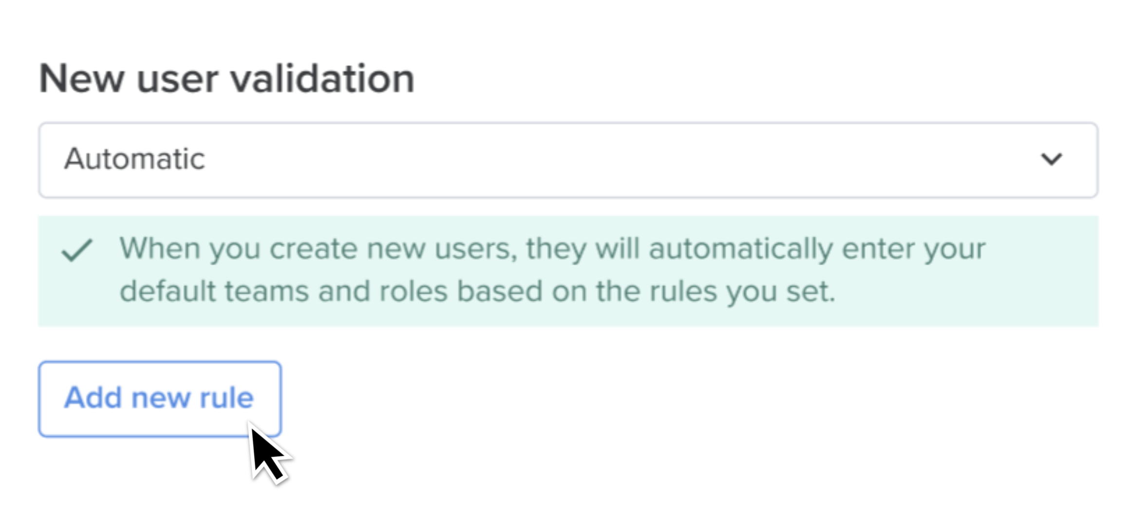 Automatic New User Validation (SSO) – Contentsquare Help Center ...