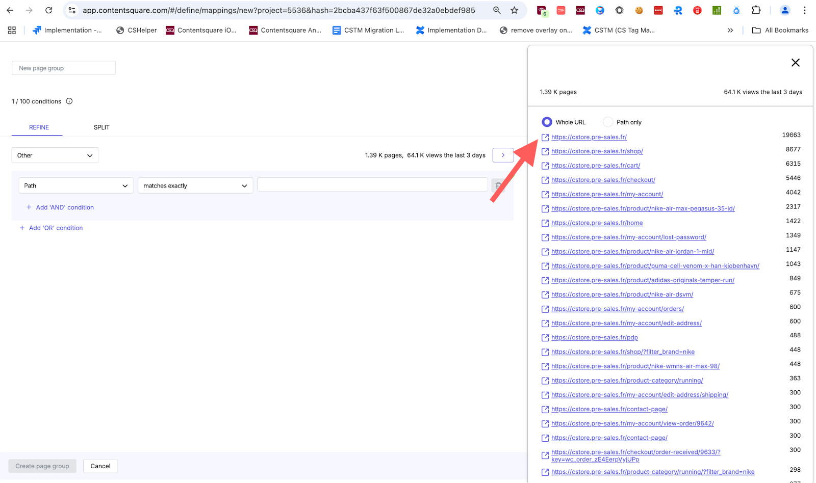 Experience Analytics Web: How to Validate Your Implementation – Contentsquare Help Center ...