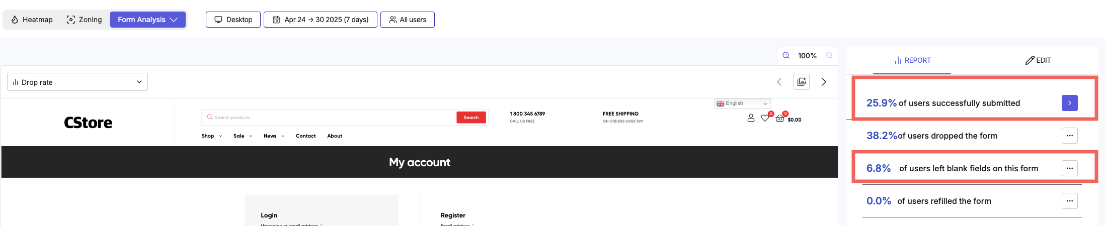 Evaluate your site's form performance using Form Analysis ...