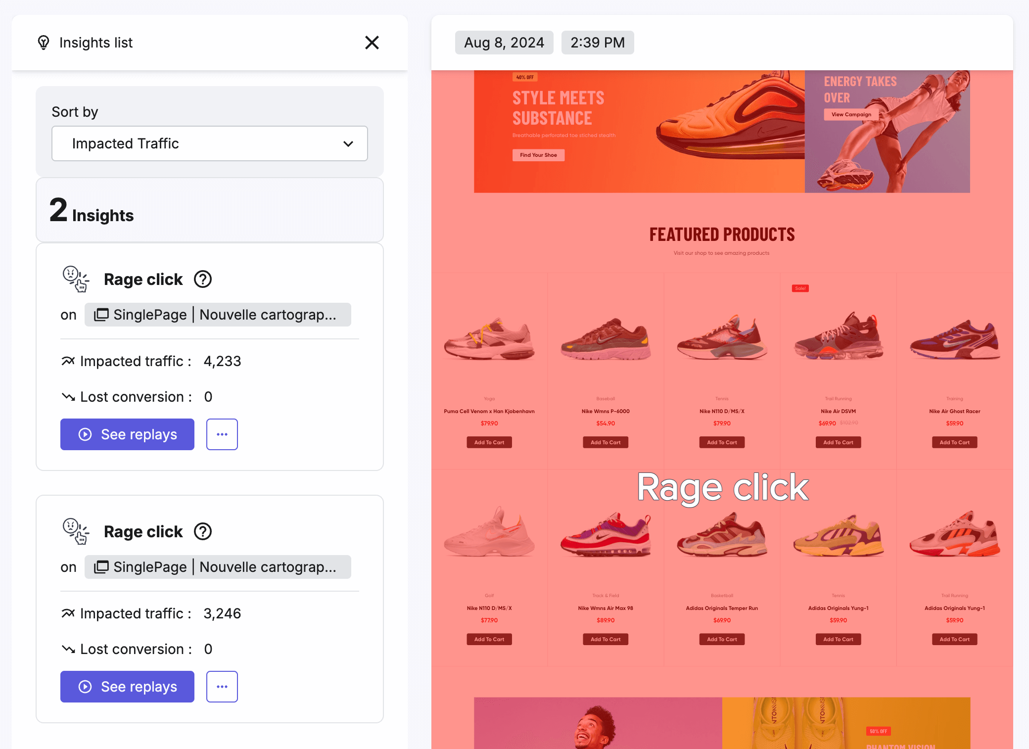 Embedded Insights in Zoning – Contentsquare Help Center | Documentation & Support