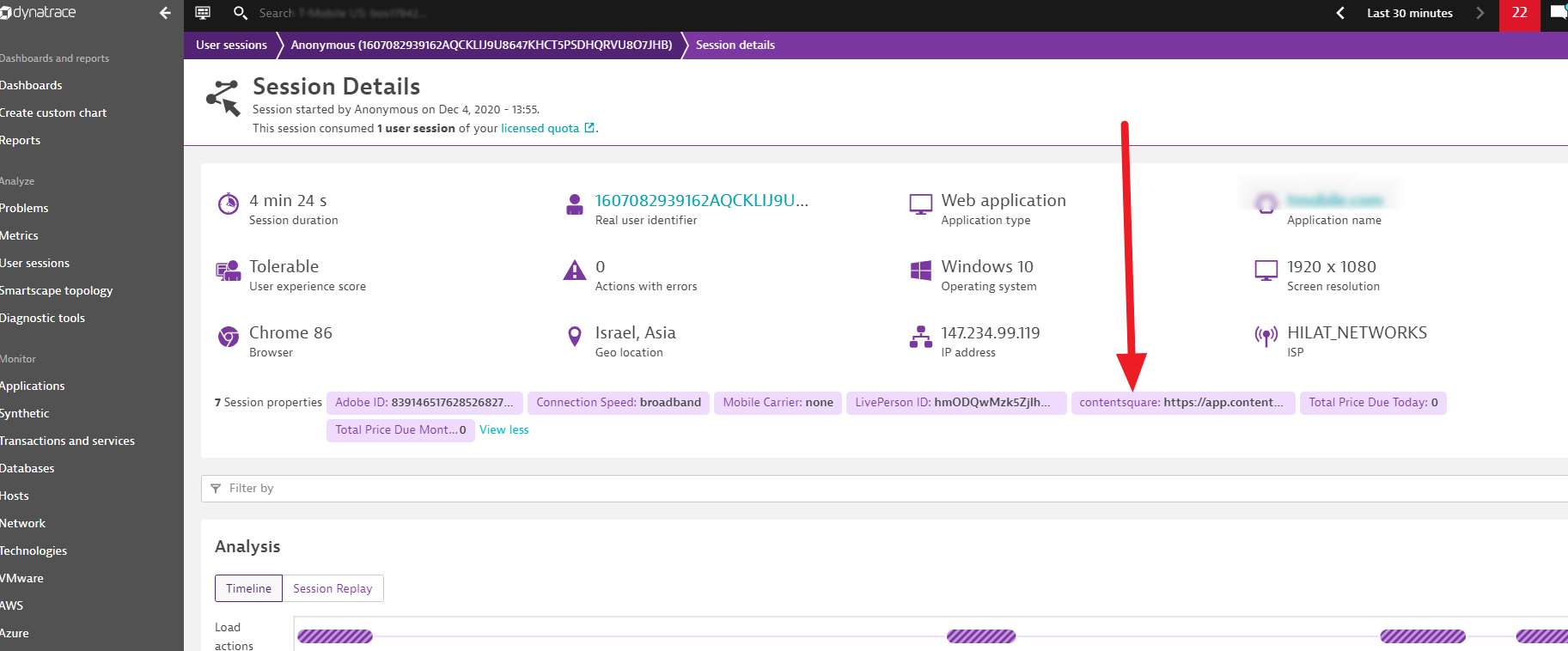 Dynatrace – Contentsquare Help Center | Documentation & Support