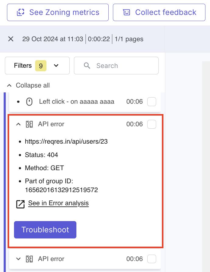 Error Grouping – Contentsquare Help Center | Documentation & Support