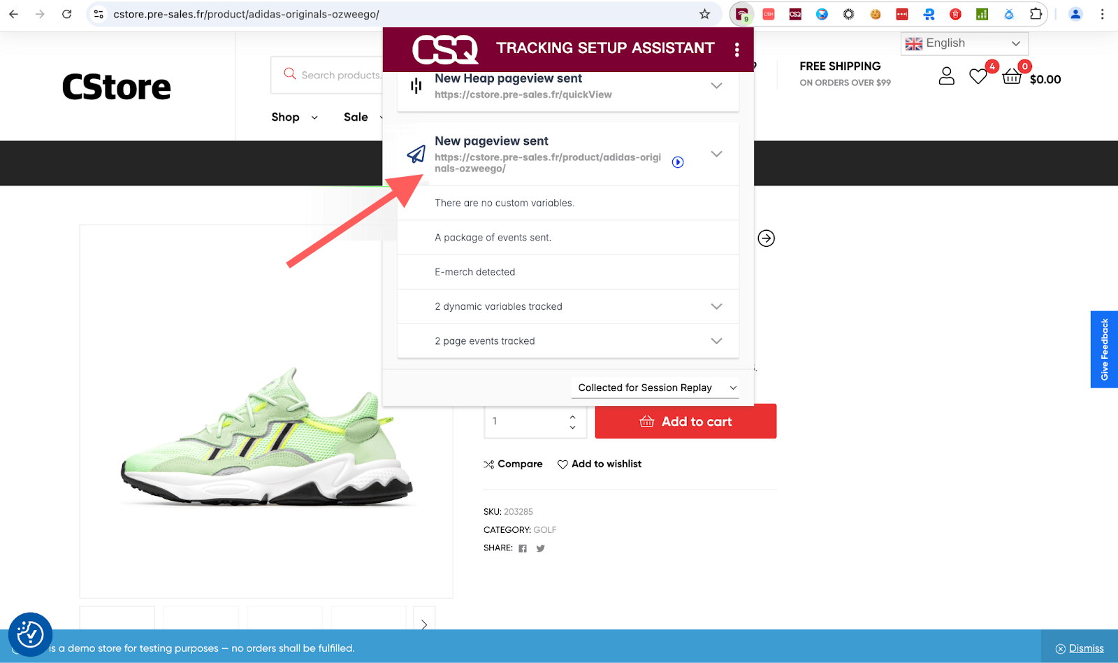 Experience Analytics Web: How to Validate Your Implementation – Contentsquare Help Center ...