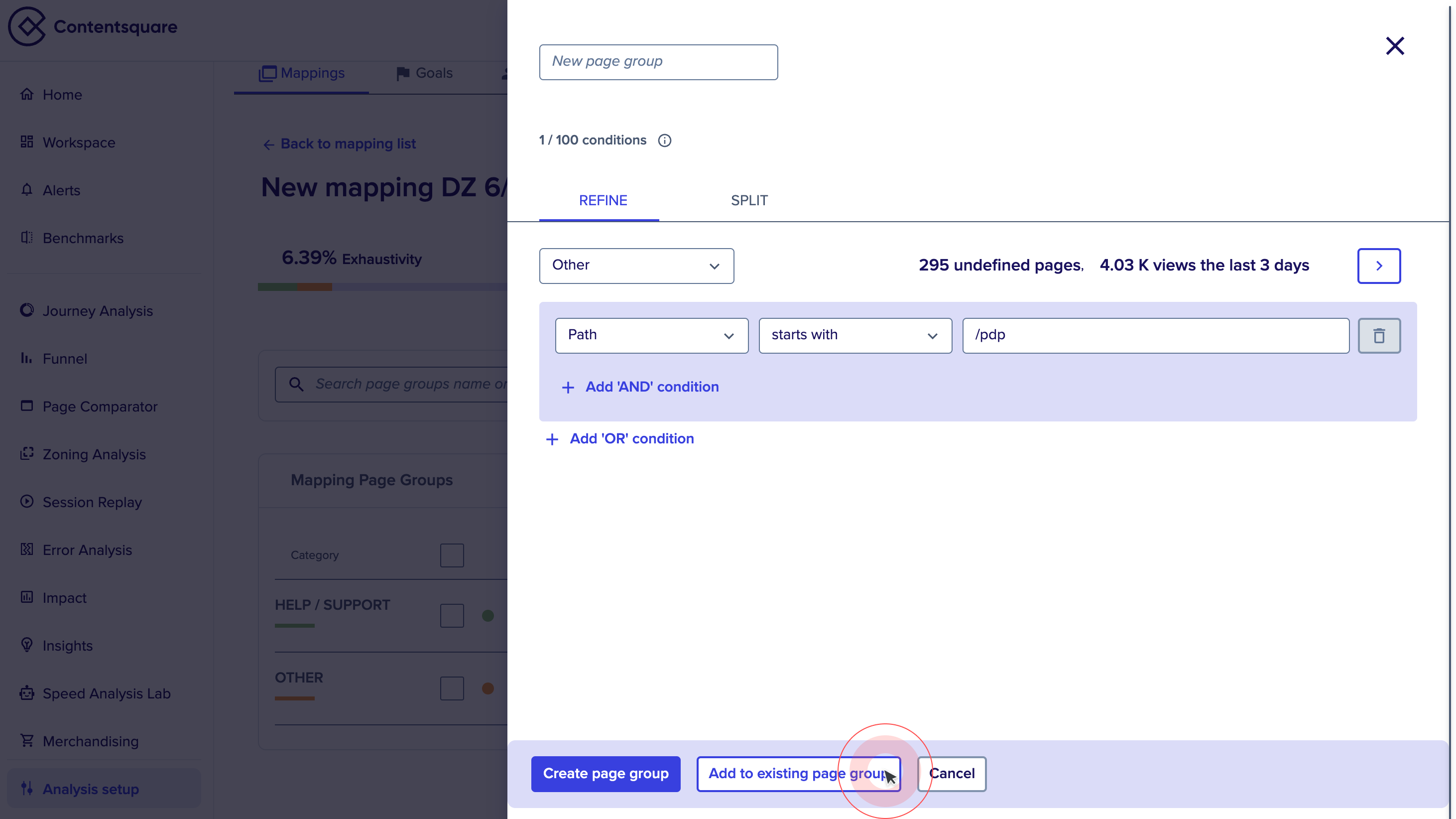 How to create and edit a mapping – Contentsquare Help Center | Documentation & Support