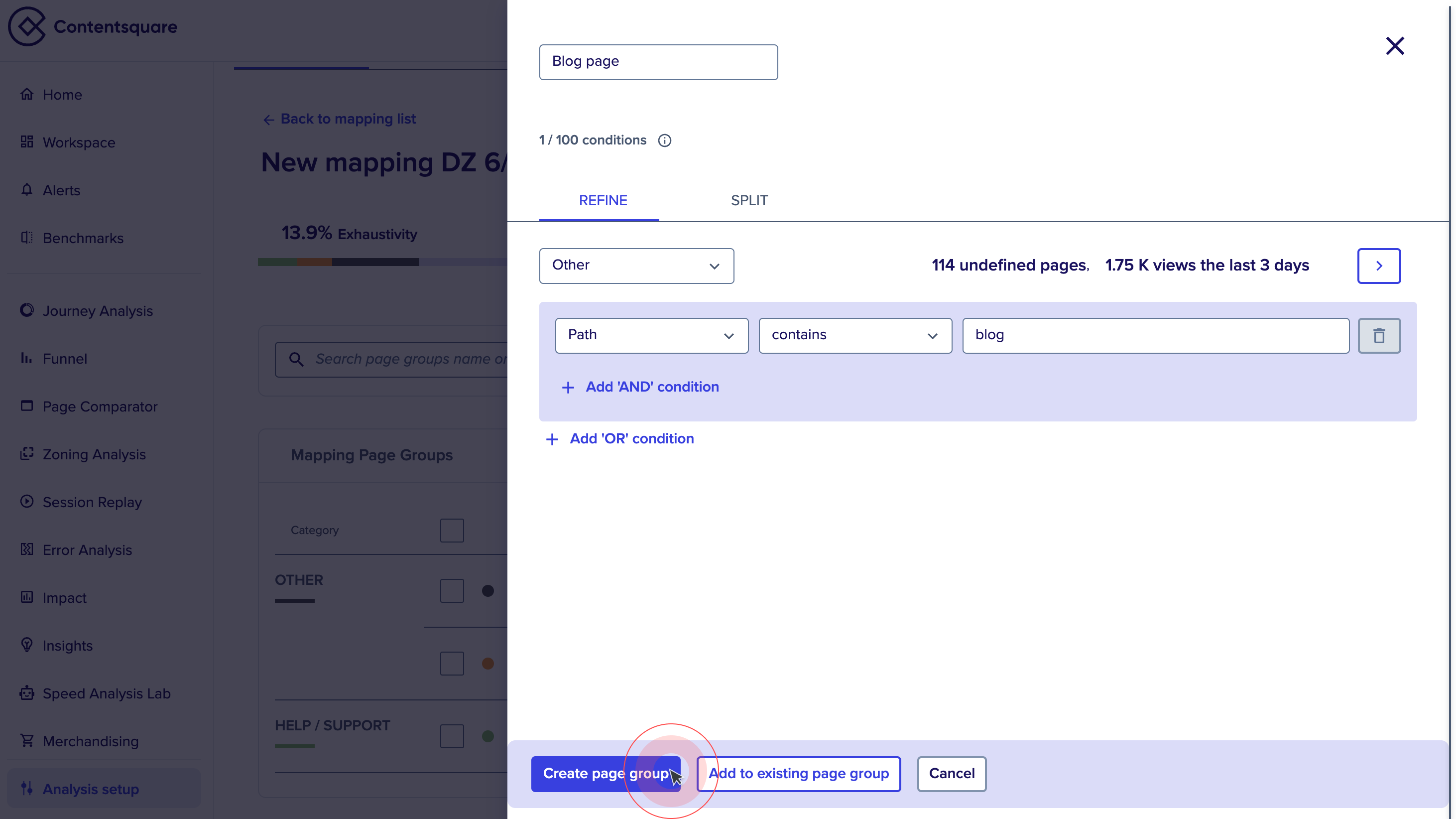 How to create and edit a mapping – Contentsquare Help Center | Documentation & Support