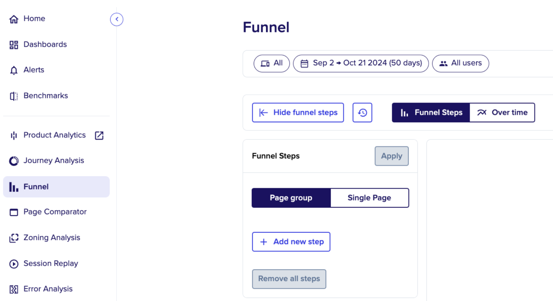 Dashboard Funnel Analysis (Mobile Apps) – Contentsquare Help Center ...