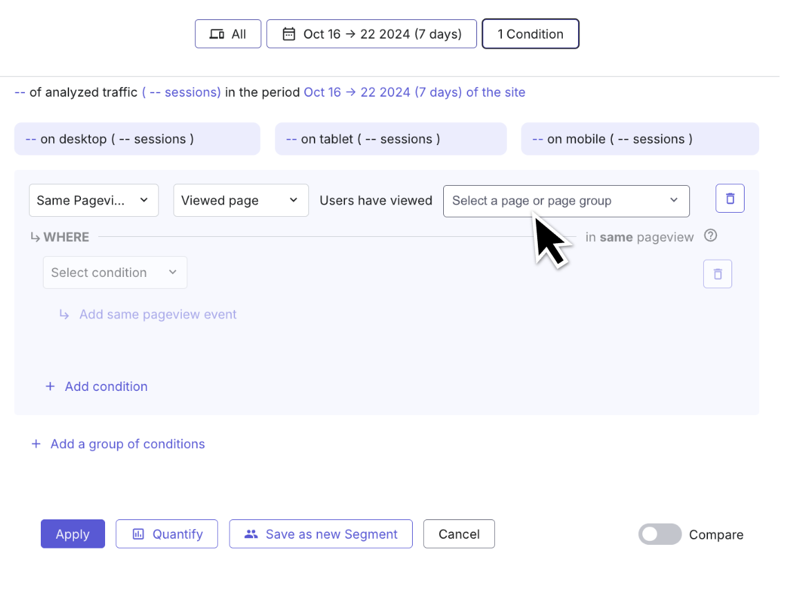 How to save Frustration score as a segment – Contentsquare Help Center | Documentation & Support