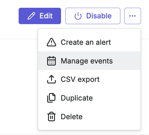 How to create events on Monitorings and Scenarios – Contentsquare Help Center | Documentation ...