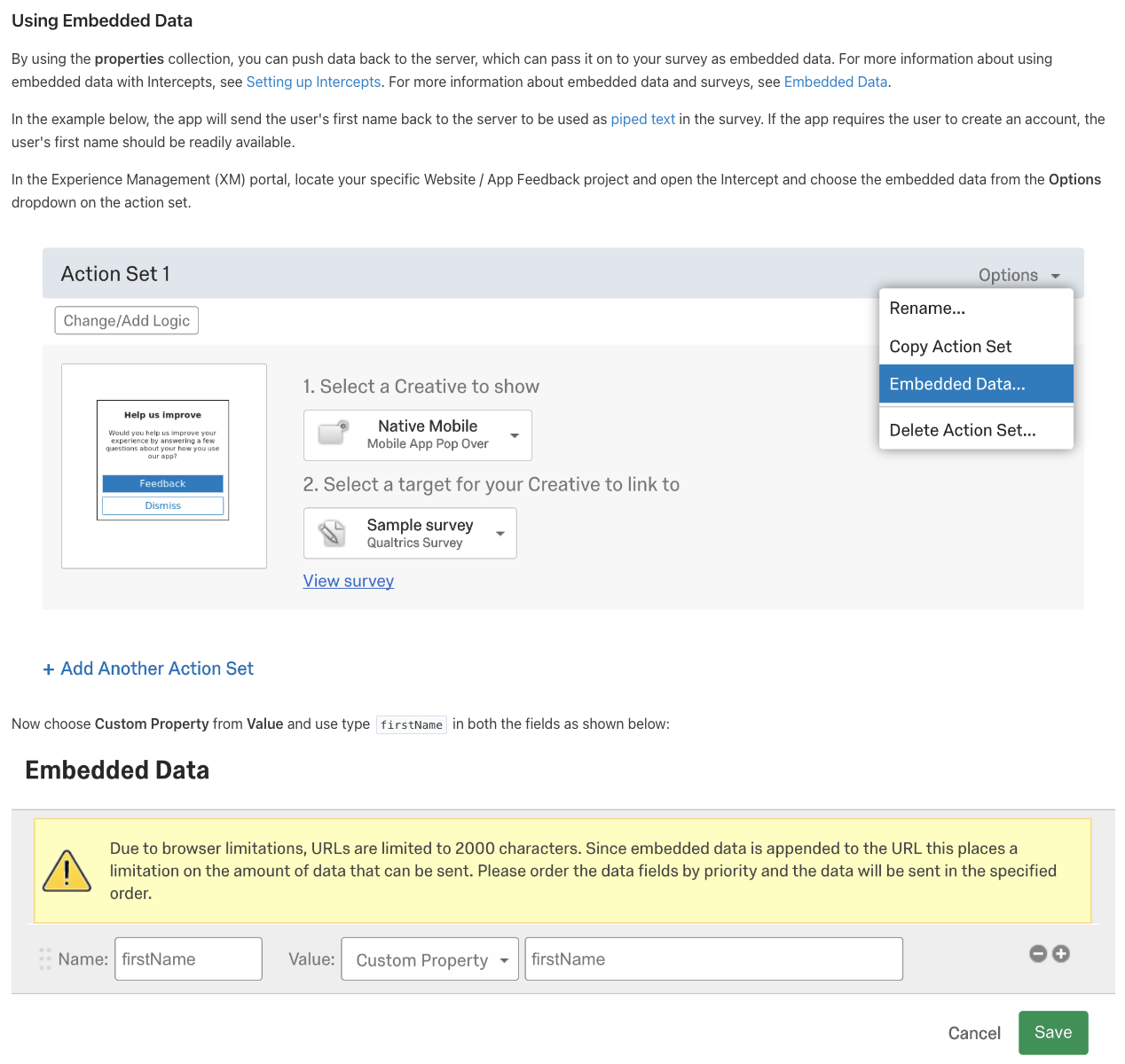 Qualtrics (Experience Analytics Mobile) 🧪 – Contentsquare Help Center | Documentation & Support