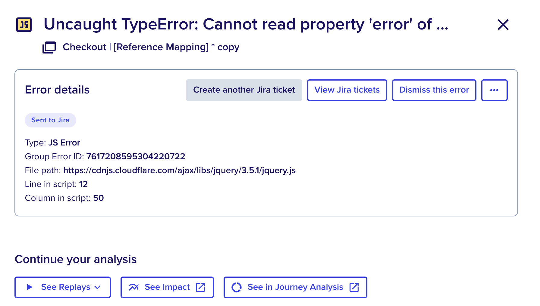 How to use Impact with Error Analysis to assess the significance of an ...