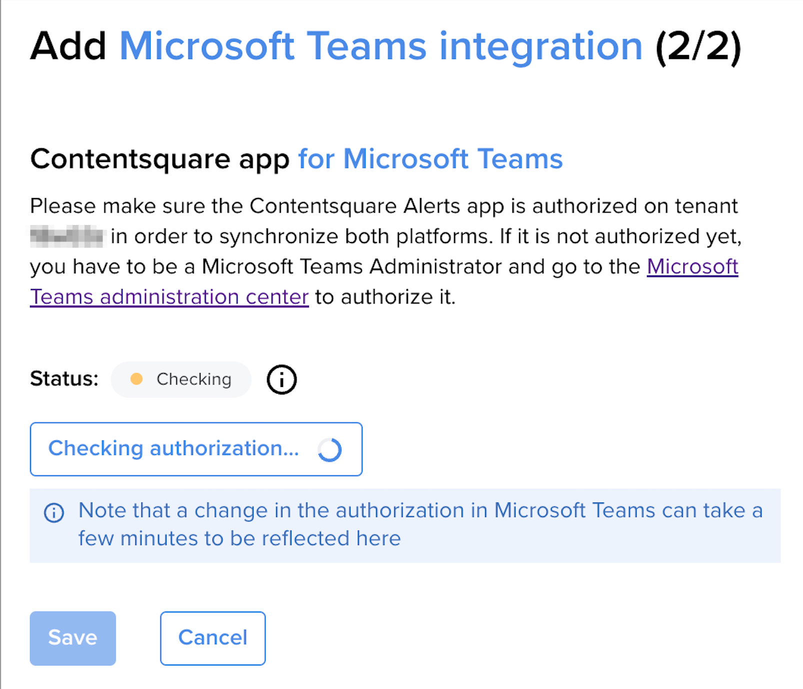 Microsoft Teams - Alerts – Centre d'aide Contentsquare | Documentation ...