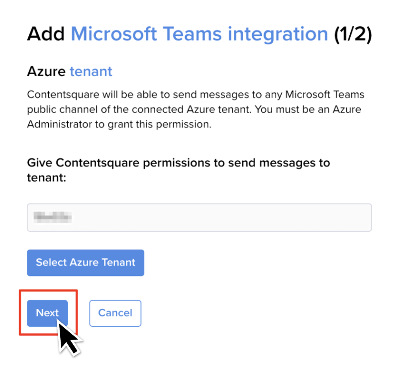 Microsoft Teams - Alerts – Centre d'aide Contentsquare | Documentation ...