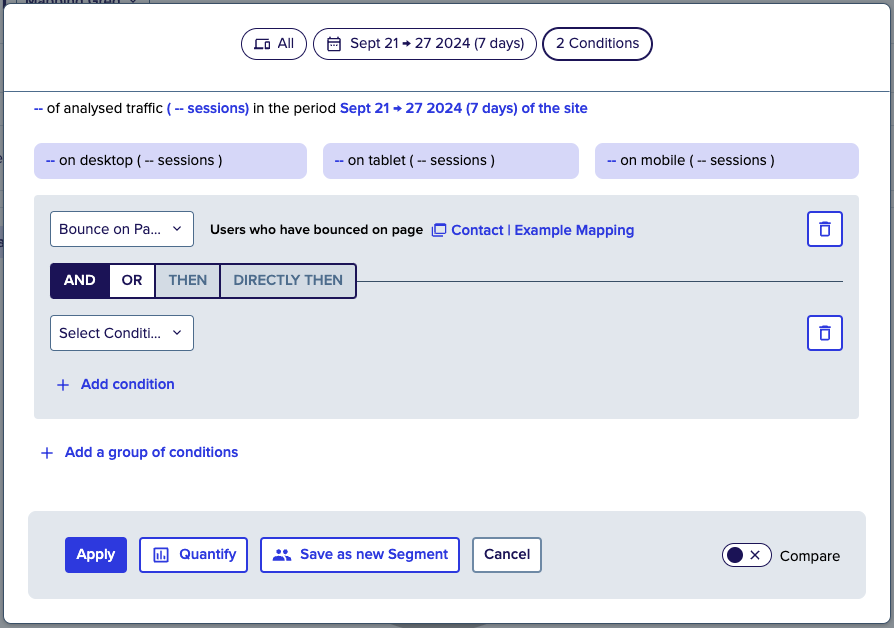 How to create a segment – Contentsquare Help Center | Documentation & Support
