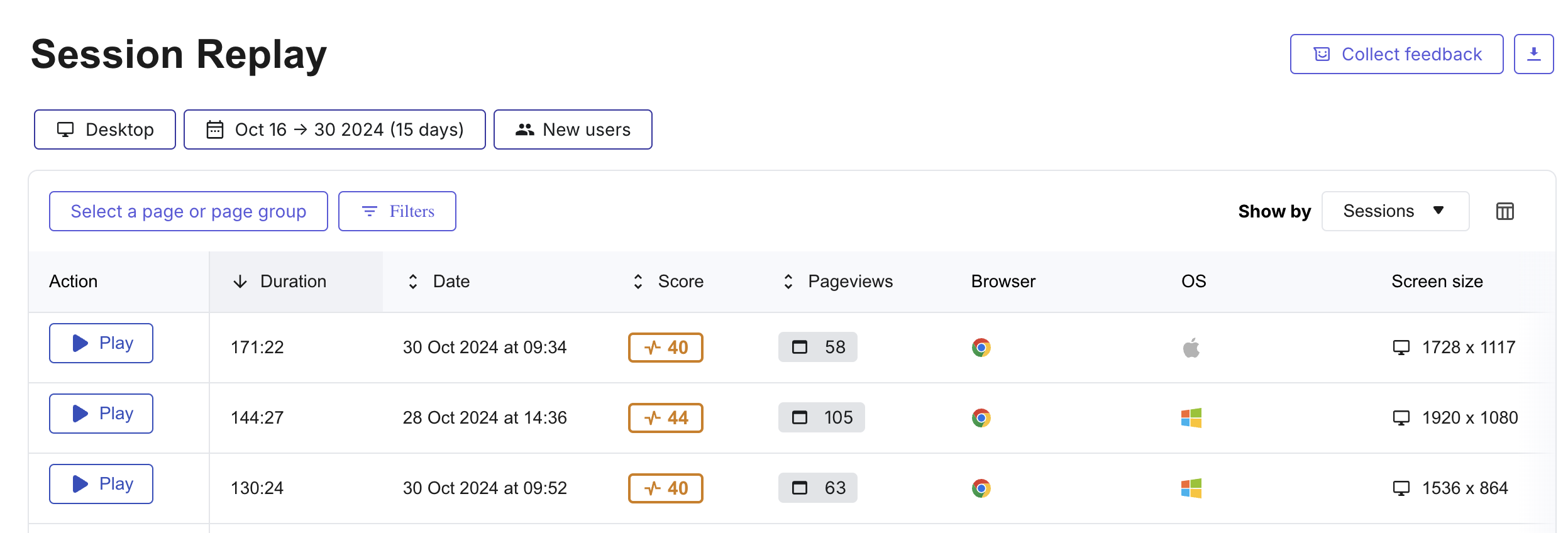 How to use Frustration score – Contentsquare Help Center ...